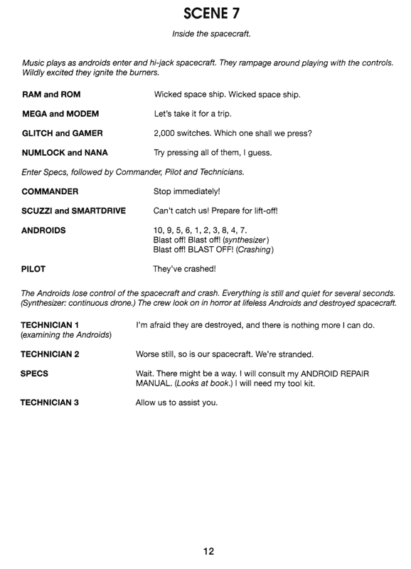 The First Kids in Space Musical